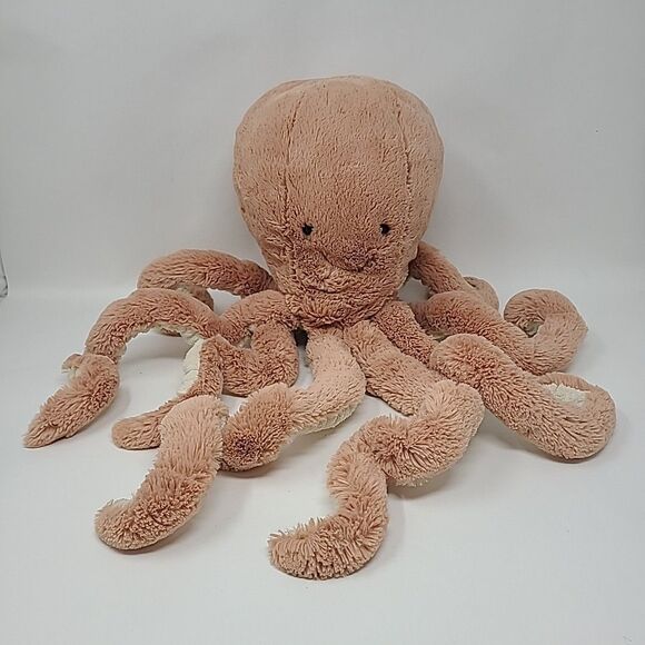 Jellycat | Toys | Jellycat London Odell Plush Octopus Dusty Pink Peach ...